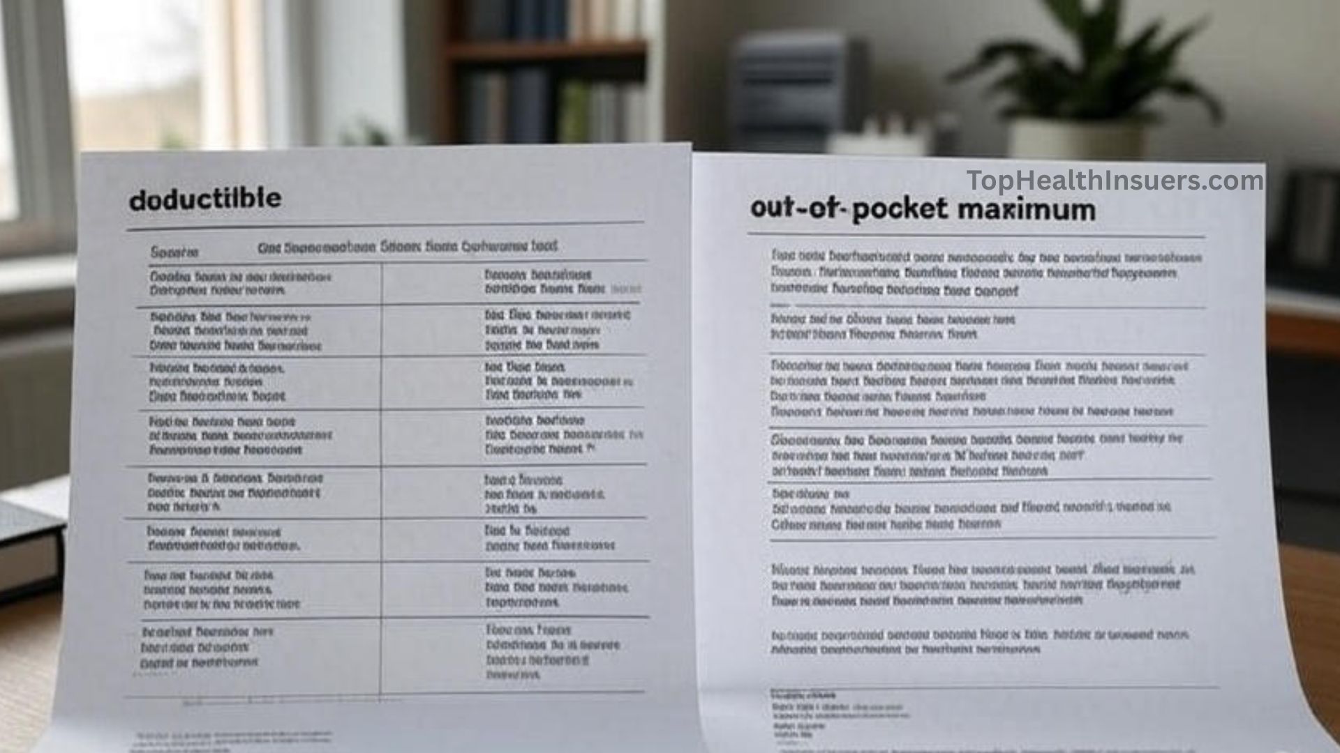 What does an Out-of-Pocket Maximum Mean?